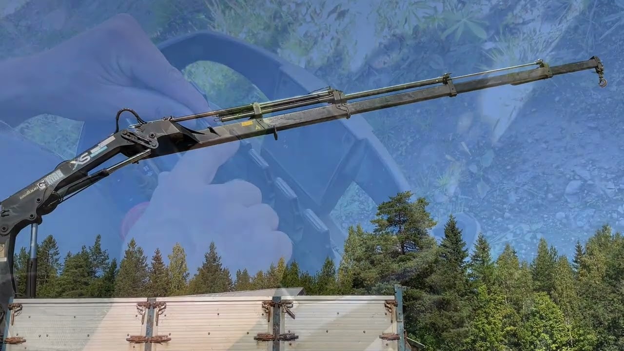 Kranflak Hiab XS 122 D-5 Duo, Nordanstig, Klaravik auktioner