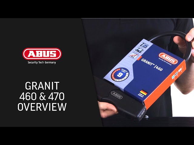 Замок Abus Granit 460/230 U-lock w/SHB Bracket (Black) Черный 690709 ...