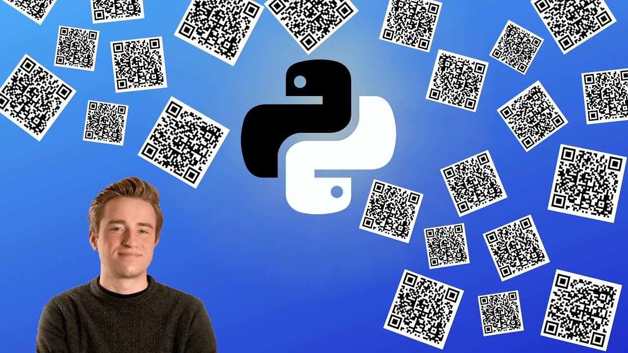 How To Code A QR Code Generator With Python | Programming Tutorial For Beginners