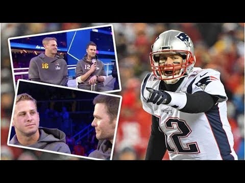 Tom Brady has SEVEN words for Jared Goff ahead of Super Bowl LIII