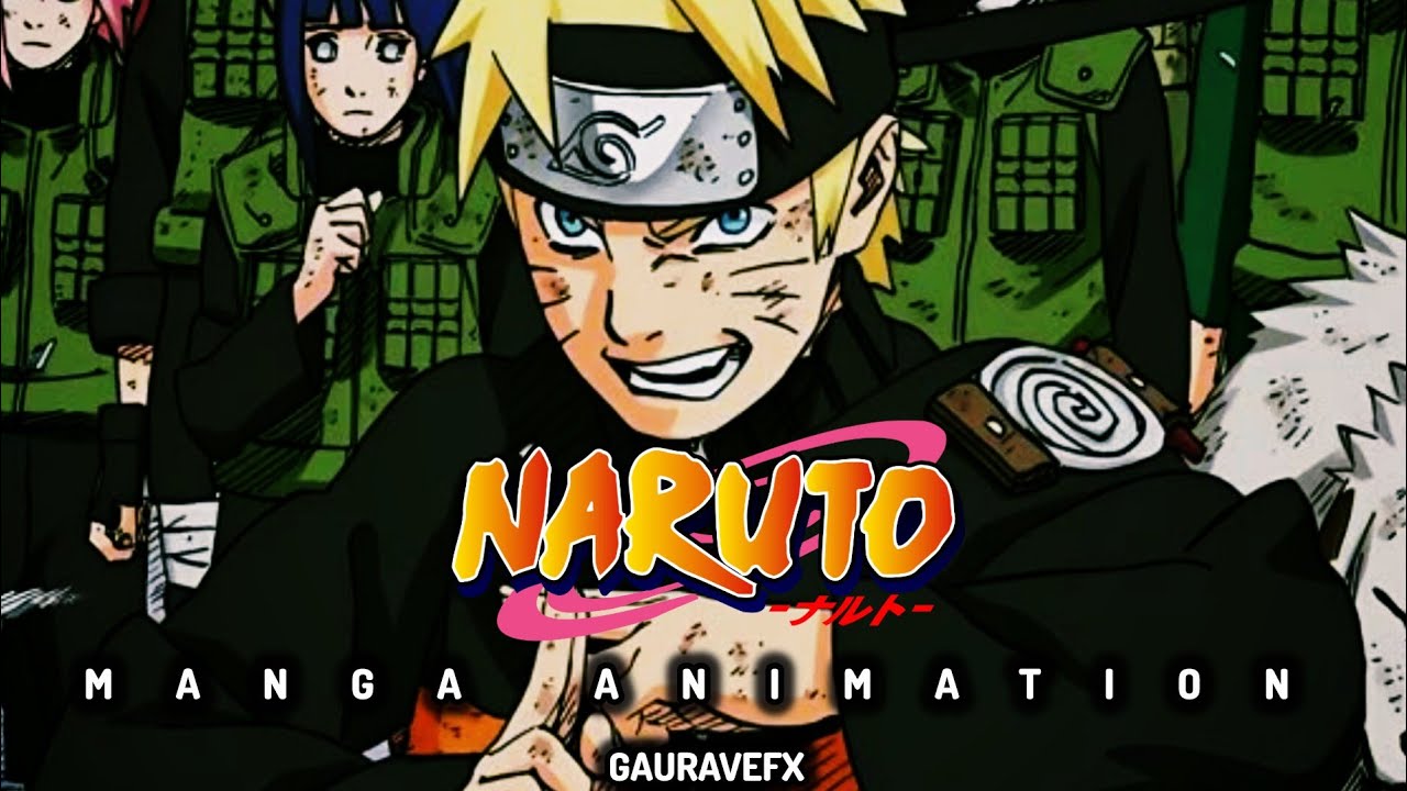 (Naruto Manga)animation cilip twixtor |🦊 4k ultra quality | Credit: @M4rkim 
