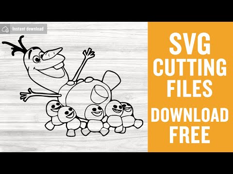 Olaf Svg Free Cut File for Cricut