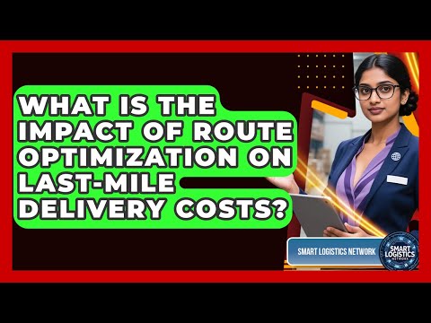 What Is the Impact of Route Optimization on Last-Mile Delivery Costs? | Smart Logistics Network News