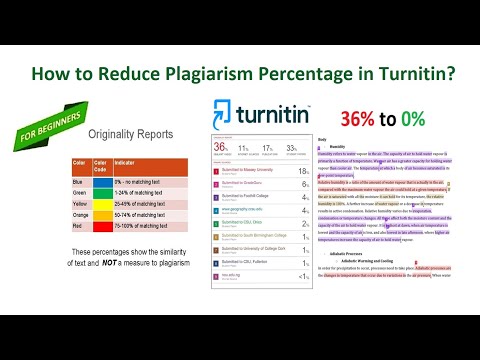How to Reduce Plagiarism Percentage in Turnitin?