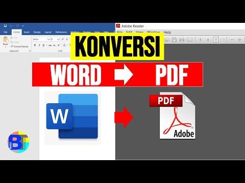 Cara Mengubah Word ke PDF di Laptop Windows 10 - Tutorial Word Bahasa Indonesia