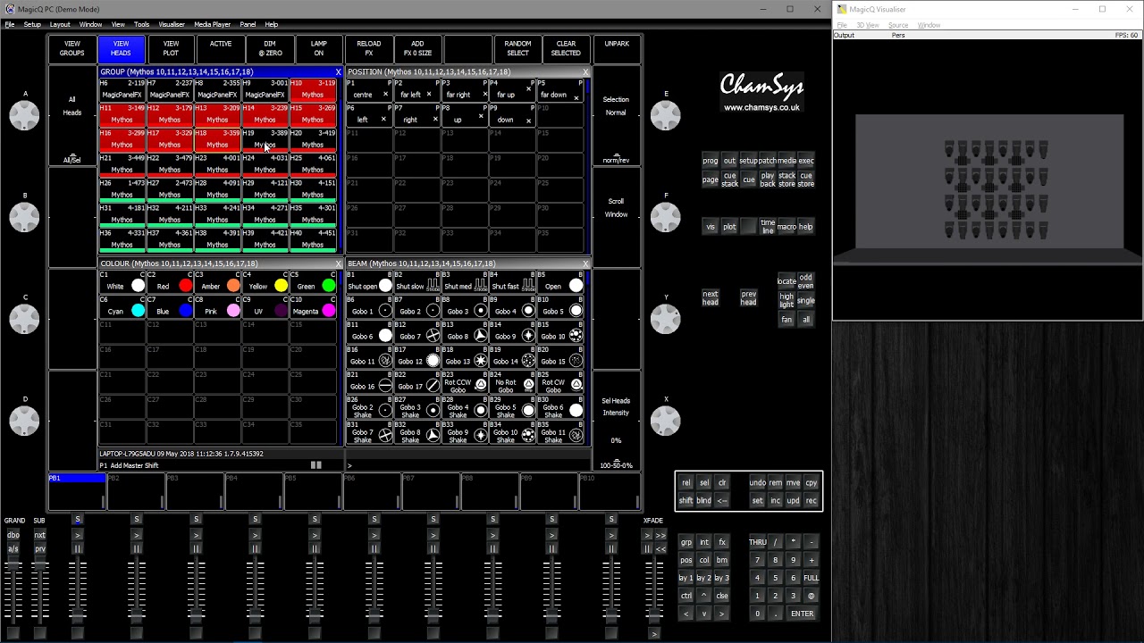 ChamSys MagicQ: Create A Basic Rig | Part 2