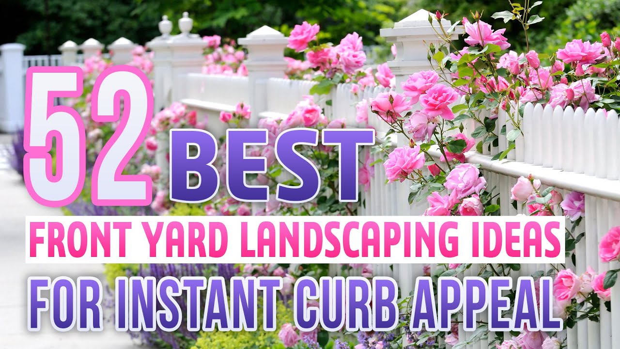 52 Best Front Yard Landscaping Ideas For Instant Curb Appeal