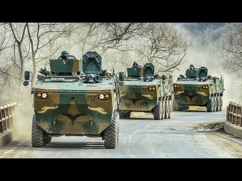 Inside ROK Army: K808 White Tiger armored personnel carriers