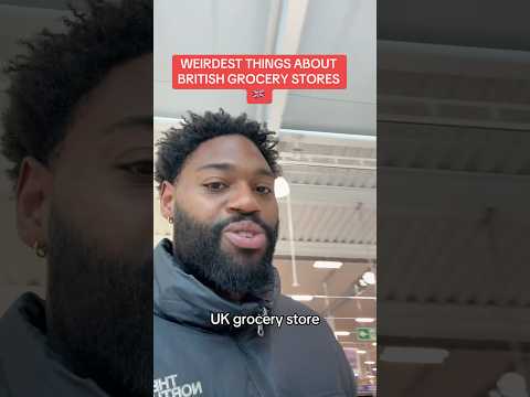 British grocery stores are WEIRD #groceryshopping #americanabroad #britishculture #londonlife #uk