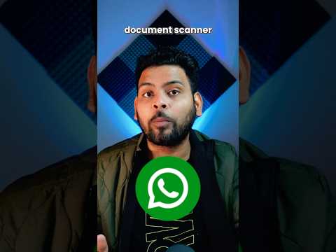 How to scan documents in WhatsApp