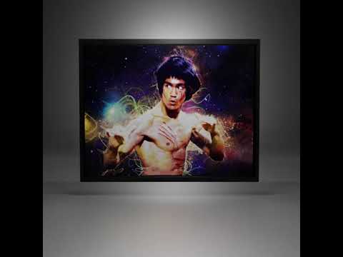 The Dragon Mockup 3D With Frame