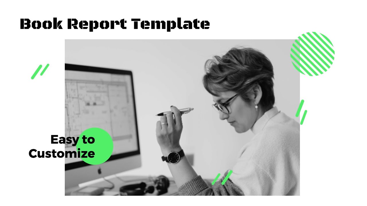 Free Book Report Video Template (Customizable) - FlexClip