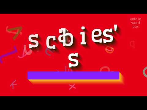 How to say "scabies's"! (High Quality Voices)