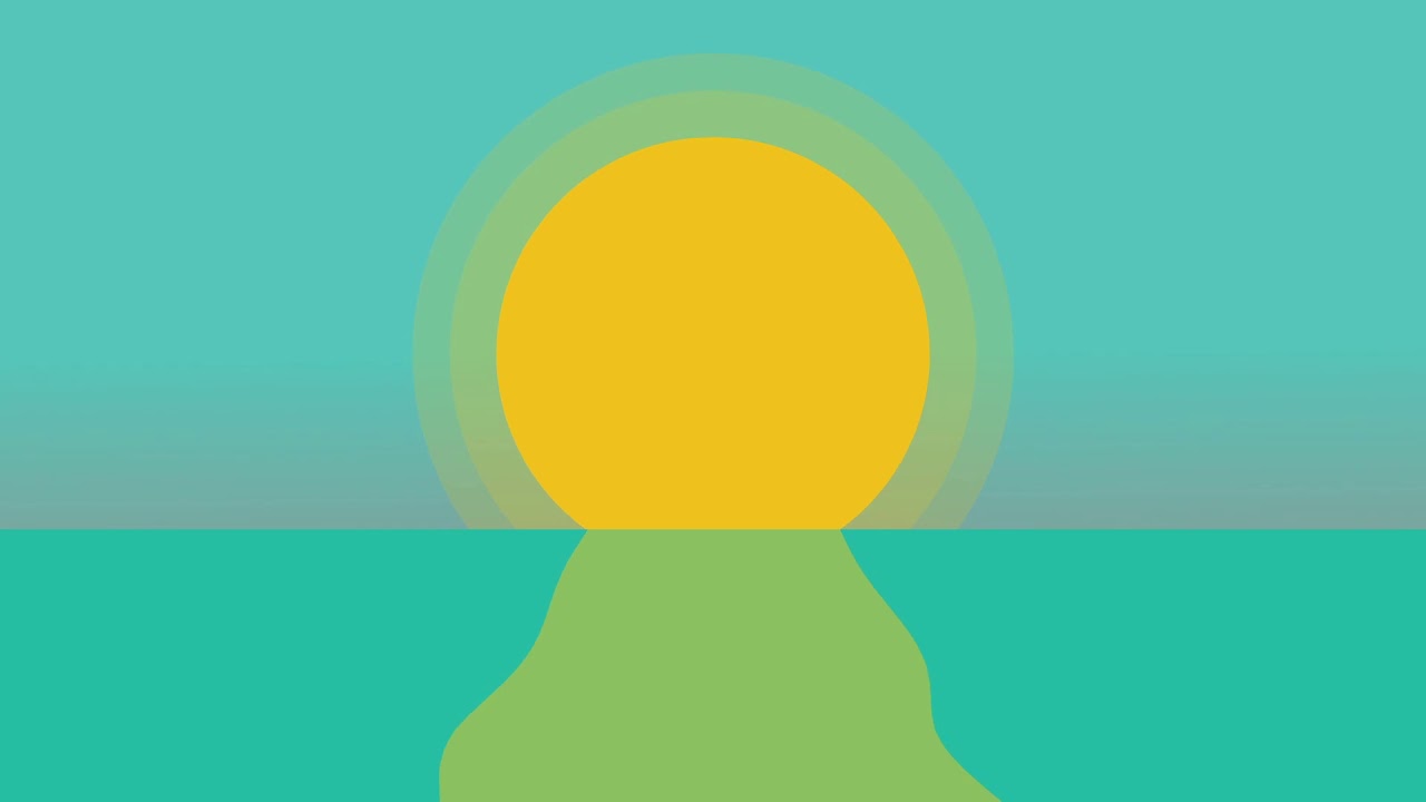 The Sunrise: meditation and visualization exercise. Included in depression treatment - Flow