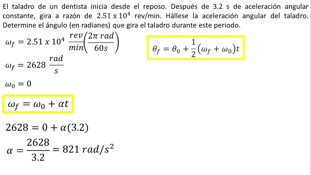 Physics | Rotational Kinematics | Example 1