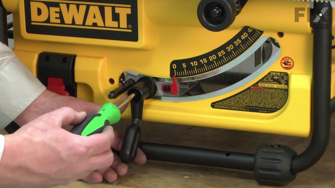 DWE7480 DeWALT Table Saw Parts & Repair Help - Fix.com