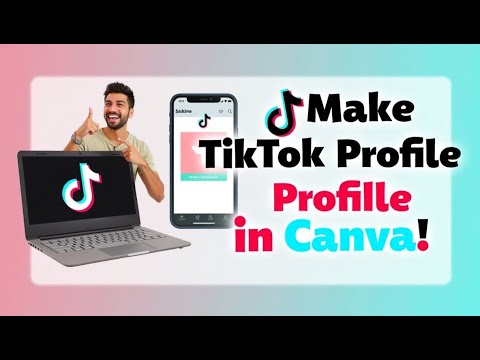 How to Make a TikTok Profile Picture or Logo in Canva | Stand Out on TikTok!#TikTokProfile