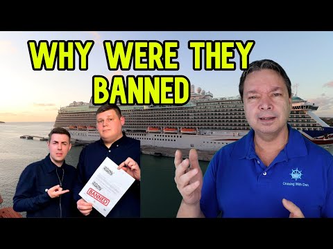 CRUISE INFLUENCERS BANNED BY CRUISE LINE, CRUISE NEWS