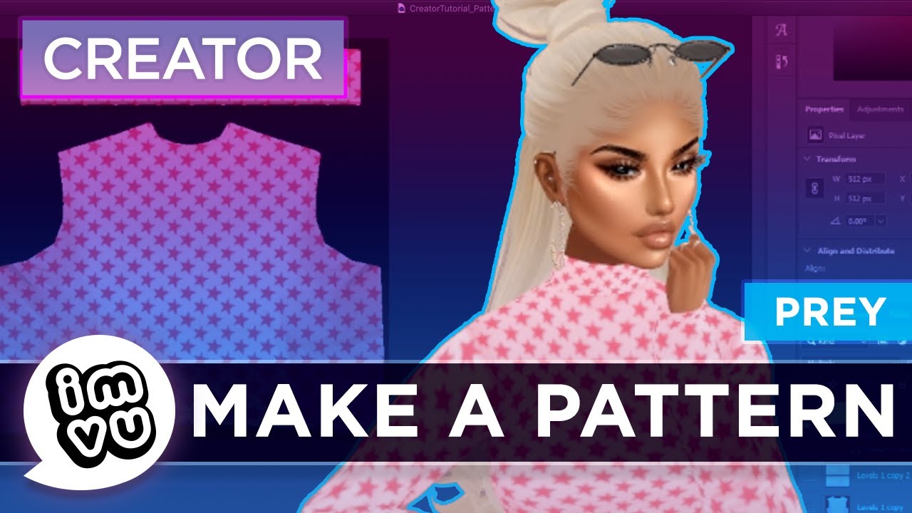 IMVU Studio - Make a Pattern