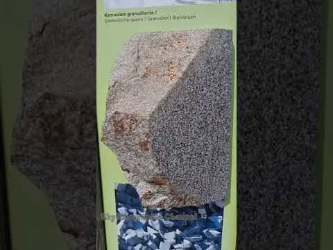 The Granodiorite is a type of intrusive igneous rock