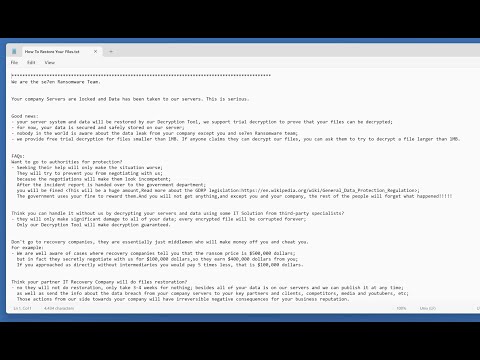 Se7en ransomware (.se7en virus) - how to remove?