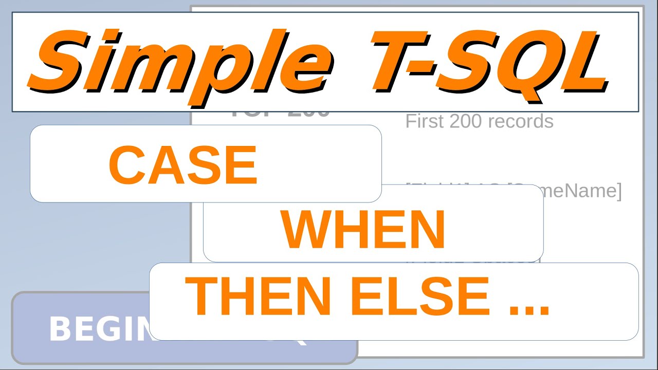 Learn SQL Commands | CASE Statement