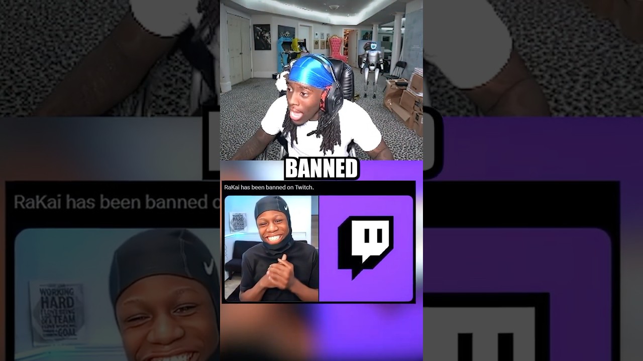 Kai Cenat Tells The Reason Why Rakai Got Banned On Twitch 💀😭