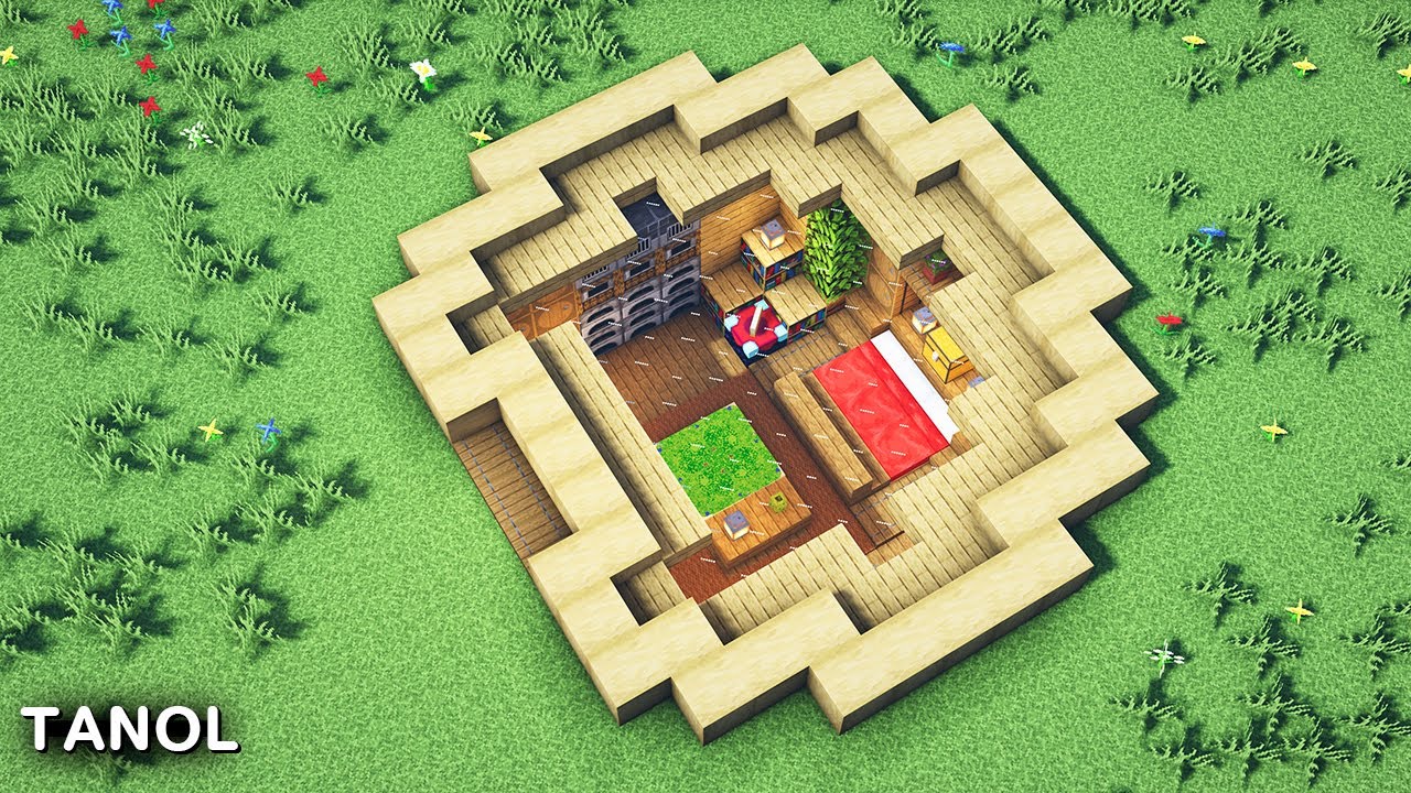 ⚒️ Minecraft | How To Build a Luxury Underground House 🏡 - Minecraft ...