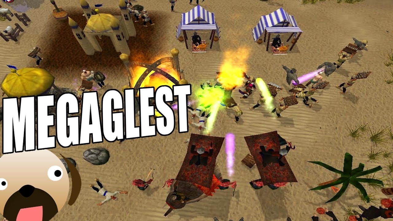 PERSIANS VS ROMANS! FREE REAL TIME STRATEGY GAME - MEGAGLEST GAMEPLAY