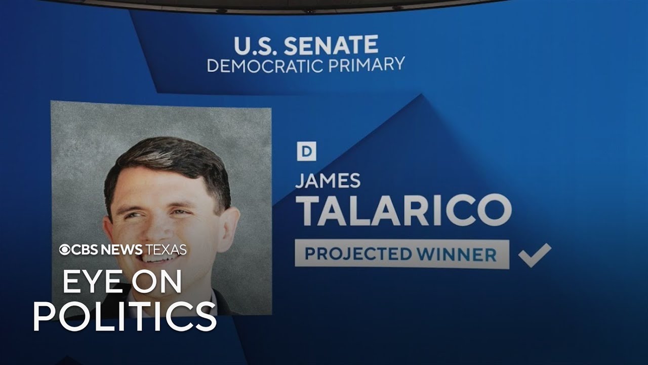 Texas election results: Talarico projected to win U.S. Senate; Cornyn and Paxton head to runoff