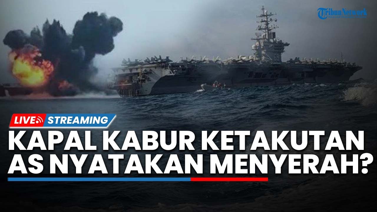 Kapal Induk Nuklir AS Kabur Ketakutan ke Laut Merah hingga Peringatkan Iran Tak Tekan Tombol ...
