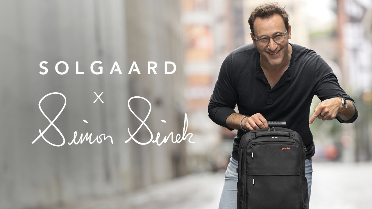 Simon Sinek x Solgaard - The Optimist's Bag - Product Video