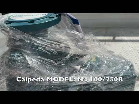 (Show) Calpeda รุ่น N4 100-250B ปั๊มหอยโข่งแบบ End-suction สำหรับงานส่งนํ้าในระบบอุตสาหกรรม