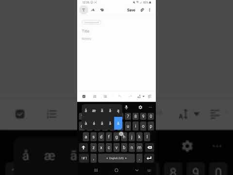 How to type an "ä" with an English keyboard