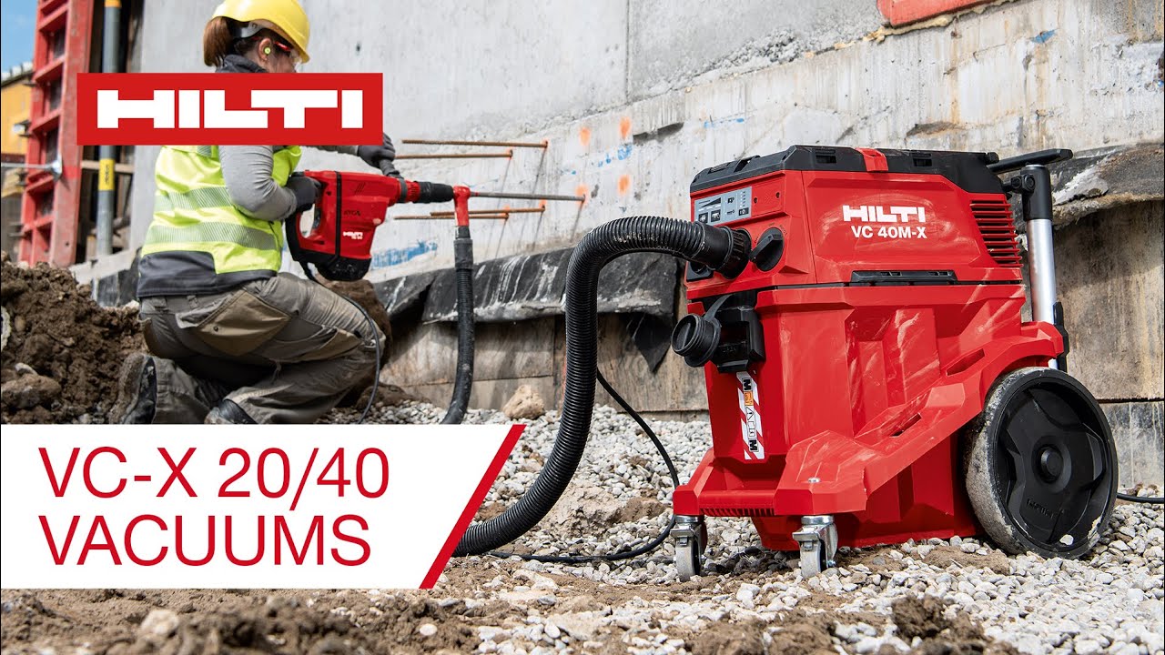 OUT NOW: New Hilti Vacuums VC-X 20/40