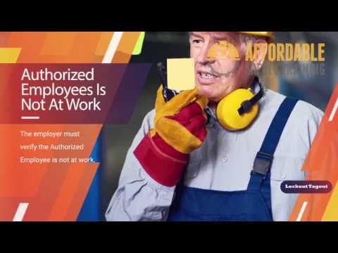 Lockout Tagout Safety Training