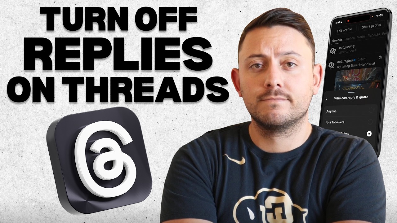 How to Turn Off Replies on Threads Posts (Control Comments & Privacy Settings)
