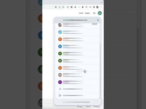 Change Default Google Account Easily