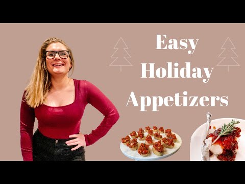Easy Holiday Appetizers | The Best Make Ahead Appetizers from Ingredients in your Pantry