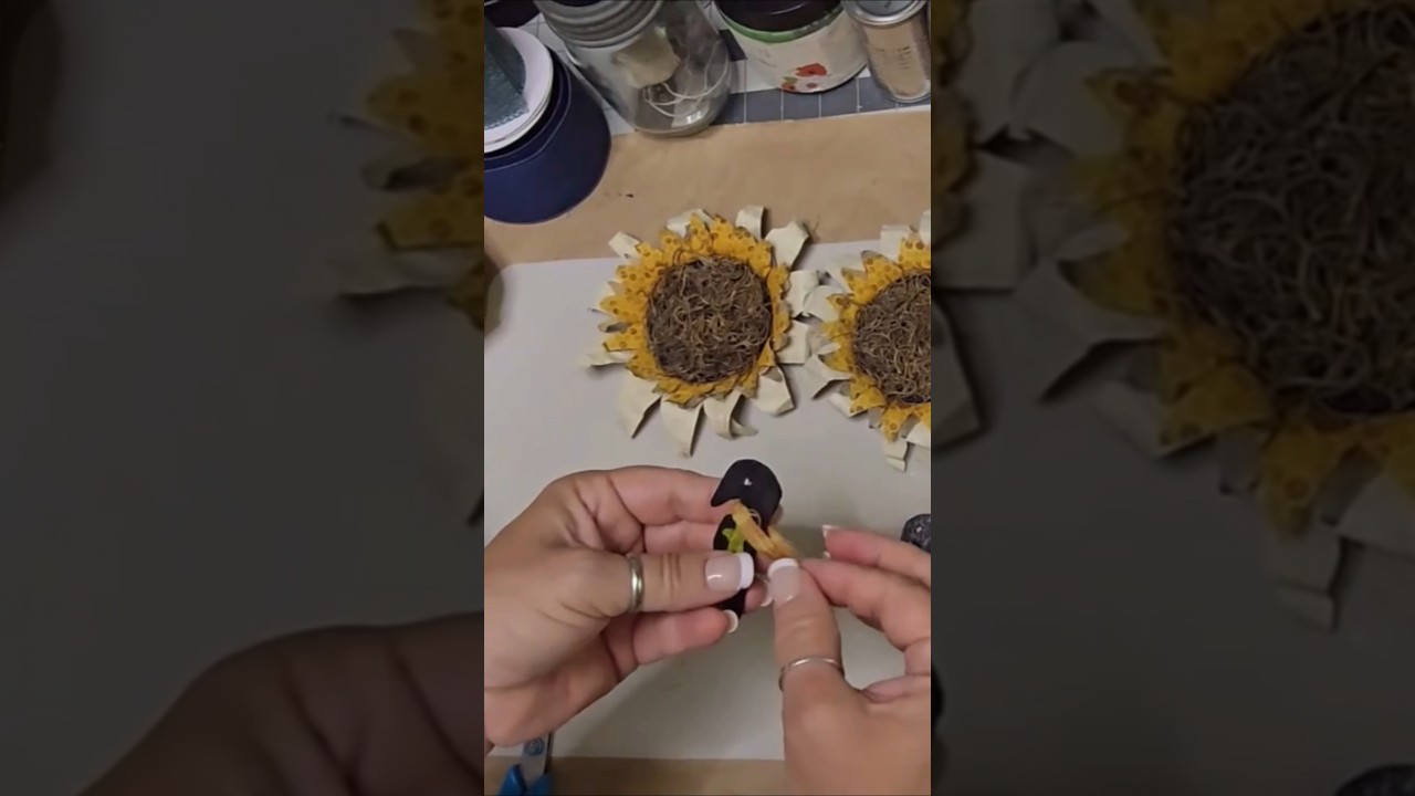 Sunny Sunflowers #shorts #diyprojects