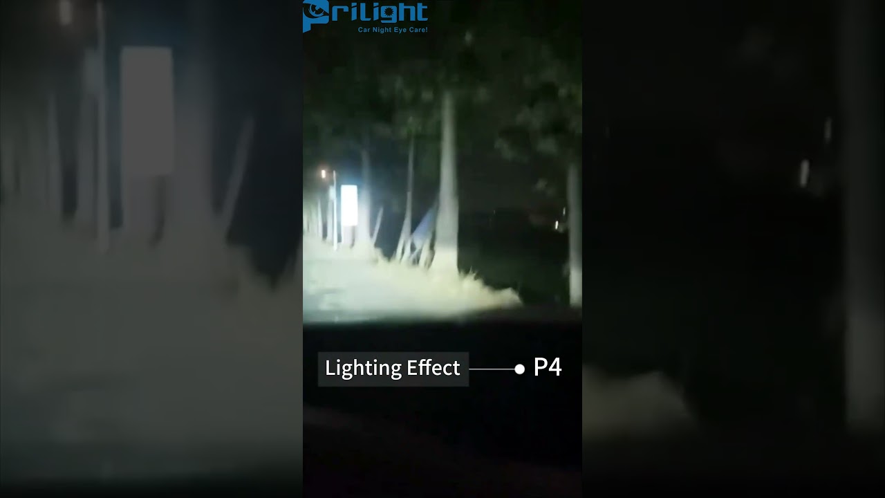 🥇Prilight P4 Installation Process And Lighting Effect.  #prilight #ledheadlight #automobile