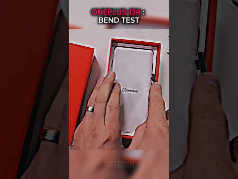 Oneplus 13R bend test ⚡ #oneplus #bendtest #short