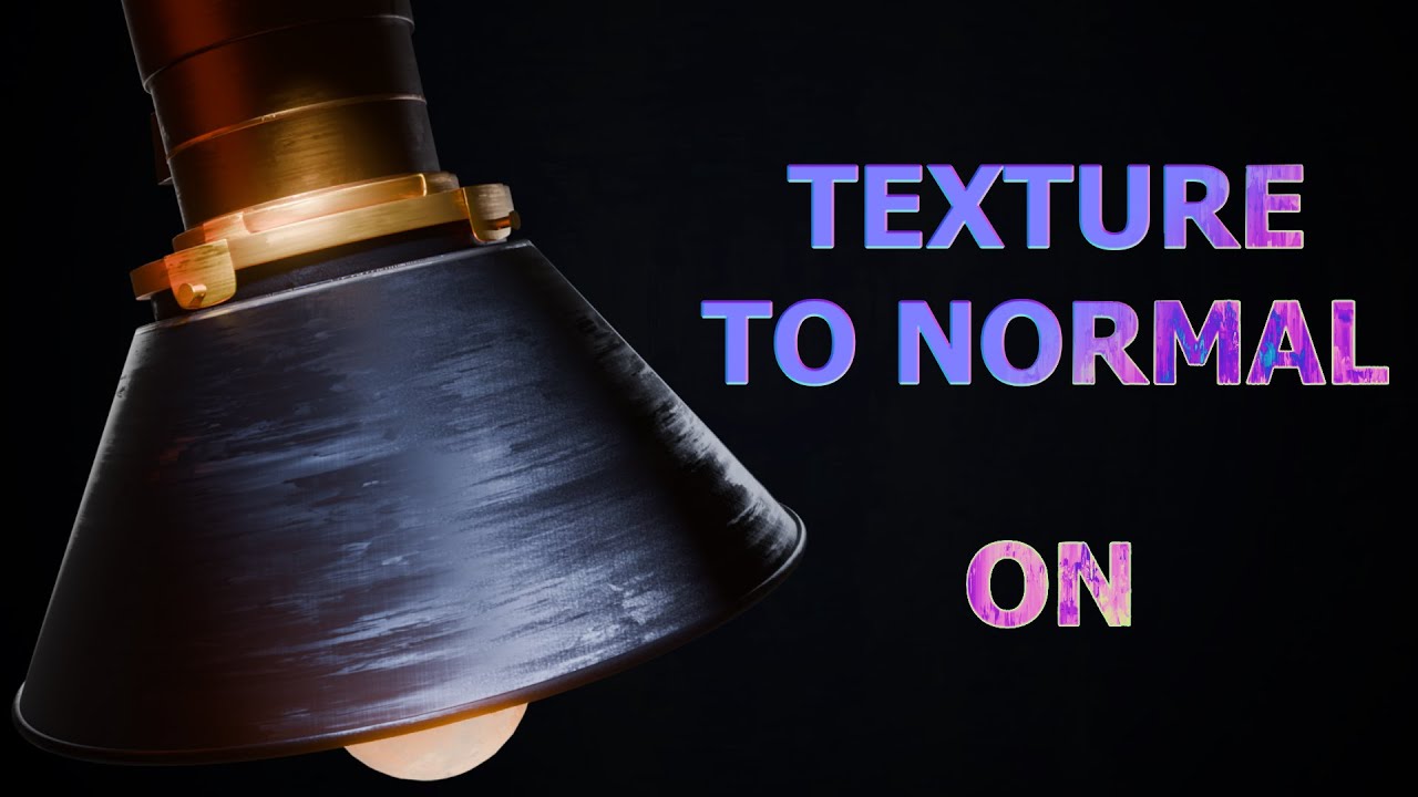 Texture To Normal - Workflow Showcase