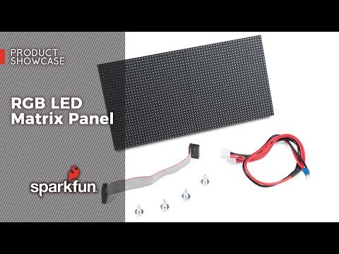 Product Showcase: RGB LED Matrix Panel: A New video by SparkFun ...