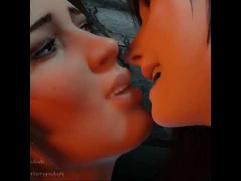 tifa besando a lara croff lesbianas