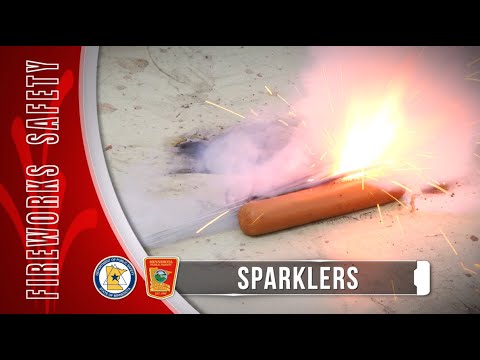 Fireworks Safety: Sparklers