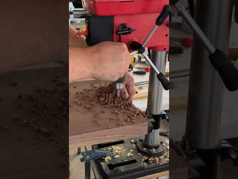 Let’s Make A Bookbinding Nipping Press Pt. 3, Making Holes