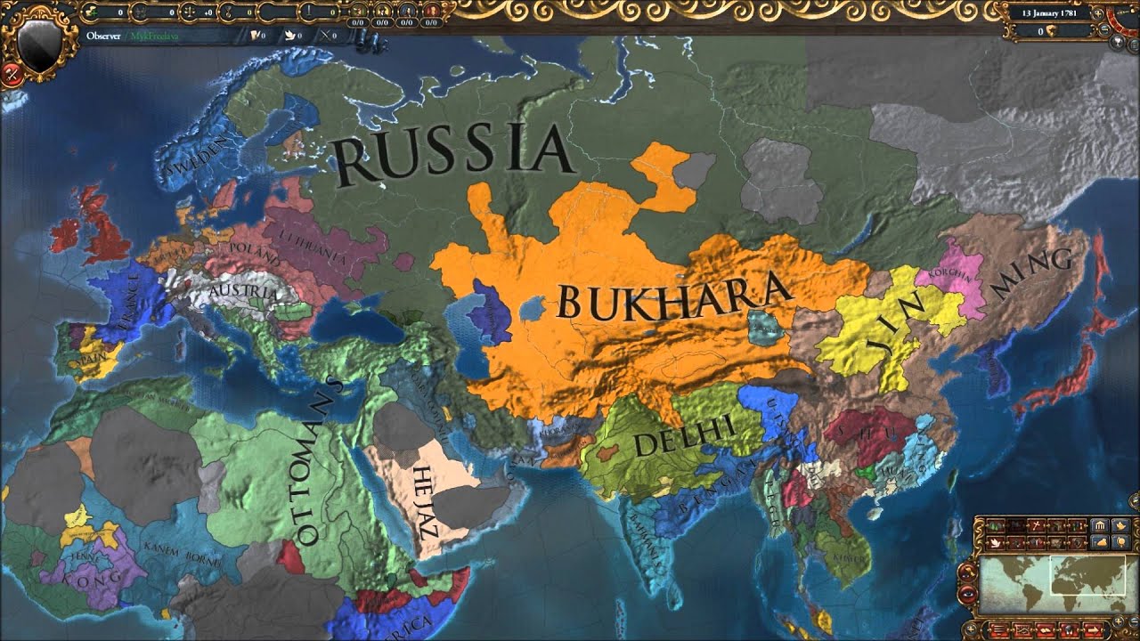 EU4: Forward from the Fall (of Byzantium) 1453-1820