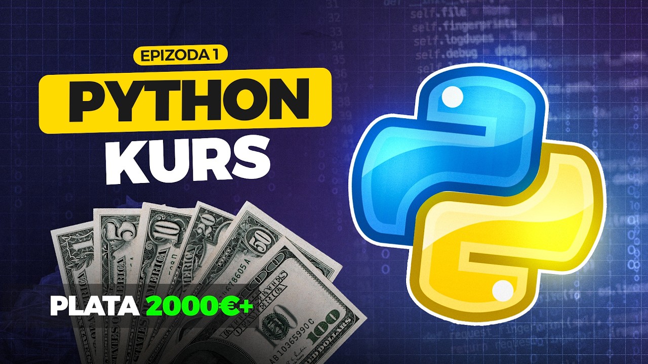 Python Kurs #1 - Uvod i osnove (O Pythonu, Varijable, Stringovi, Uslovi, Petlje, Nizovi, Funkcije)