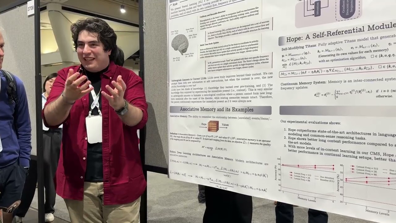 Ali Behrouz Nested Learning